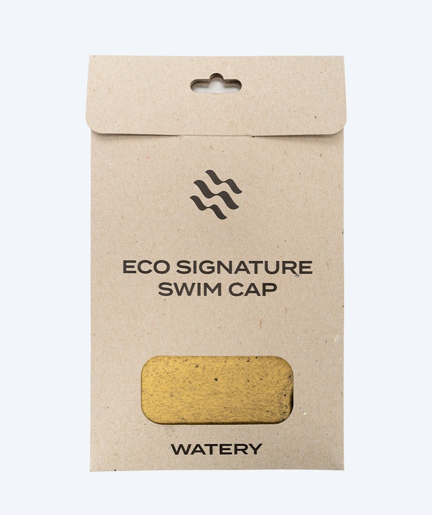 Eco Signature Swim Cap - Gold