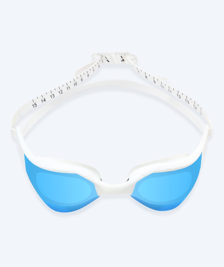 Instinct Elite Blue Mirror - White